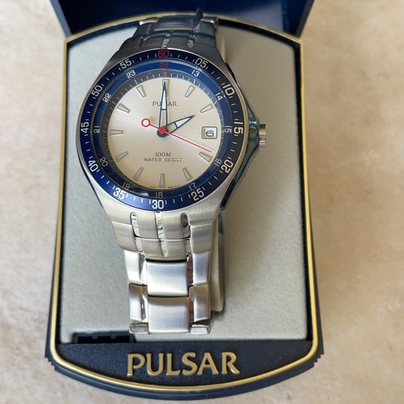 Pulsar | Accessories | Pulsar Men Battery Water Resistant 0m Wdate ...